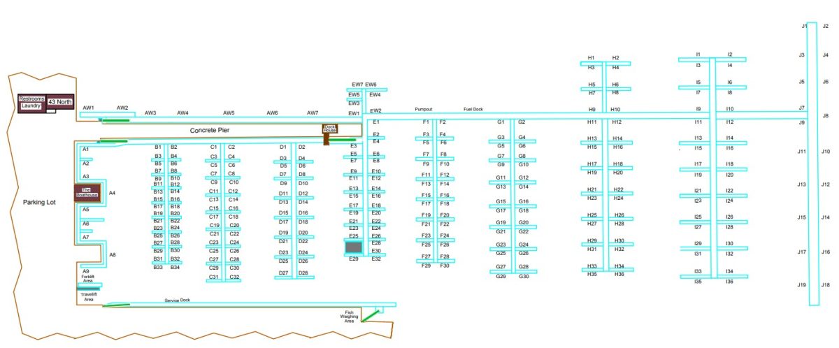 Marina Layout – Spring Point Marina
